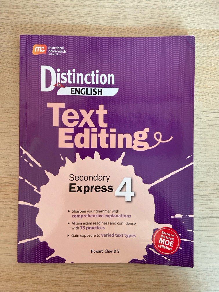 sec 4 english editing book, Hobbies & Toys, Books & Magazines ...
