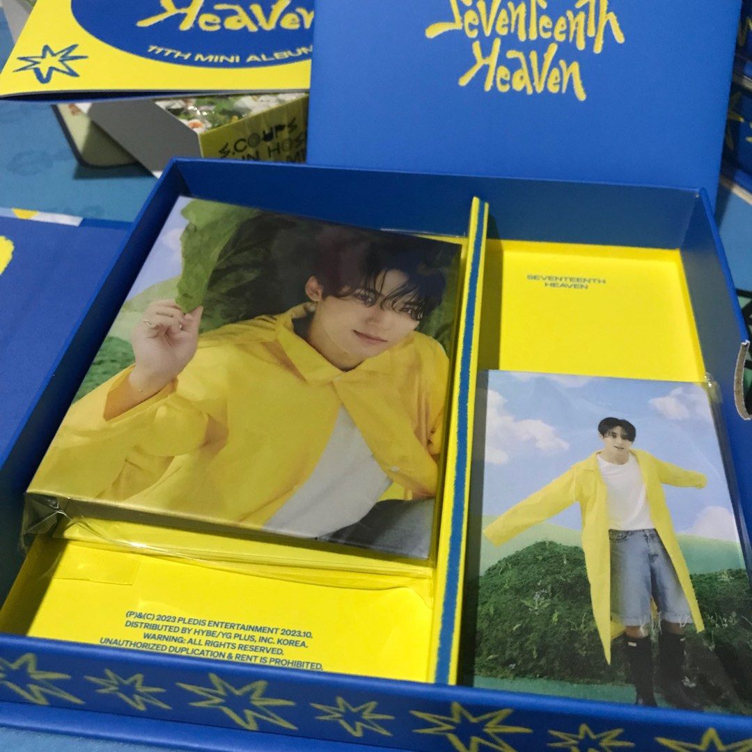 Seventeen - Mingyu Hoshi Heaven Carat Version, Hobbies & Toys ...