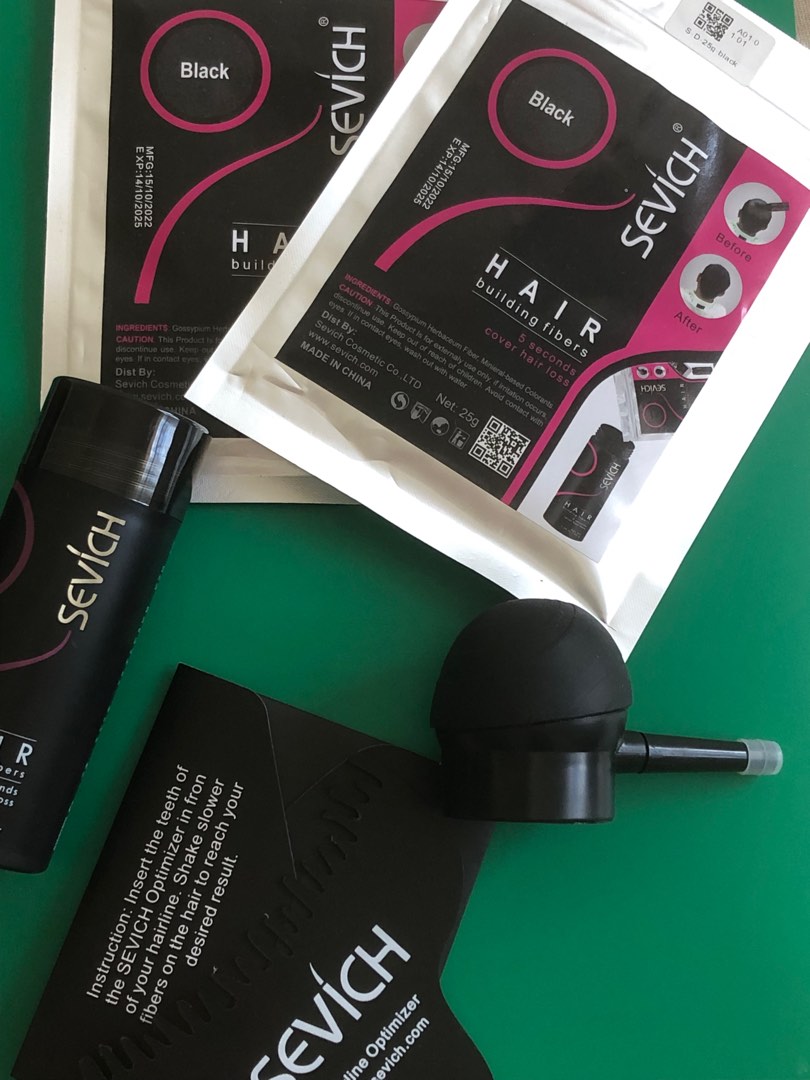 Sevich Hair Building Fibers, Beauty & Personal Care, Hair on Carousell