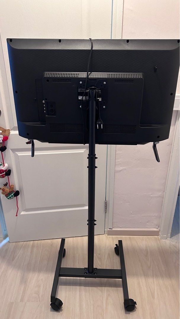 SHARP 32* FHD Digital TV + tv stand + tv roller stand, TV & Home ...