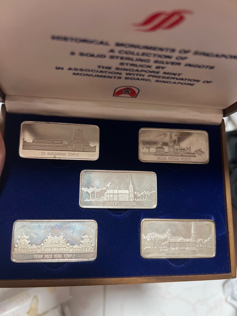 Silver Ingots, Hobbies & Toys, Memorabilia & Collectibles, Vintage ...