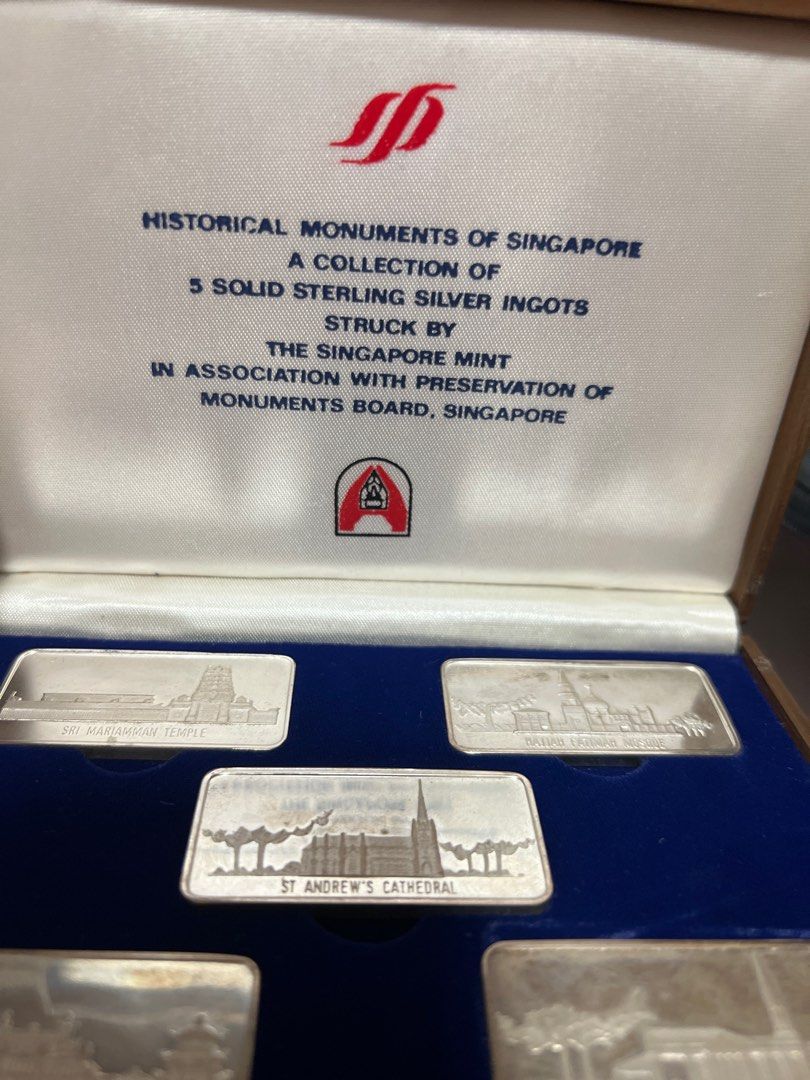 Silver Ingots, Hobbies & Toys, Memorabilia & Collectibles, Vintage ...