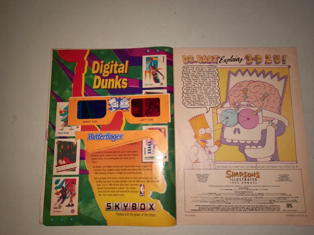 Simpsons Comics - set of 2 - Simpsons Illustrated (1991) #1 (First ...