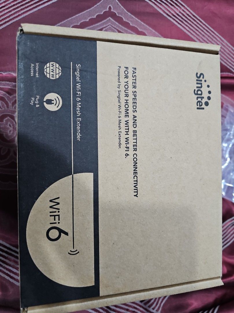 Singtel wifi 6 router, Computers & Tech, Parts & Accessories ...