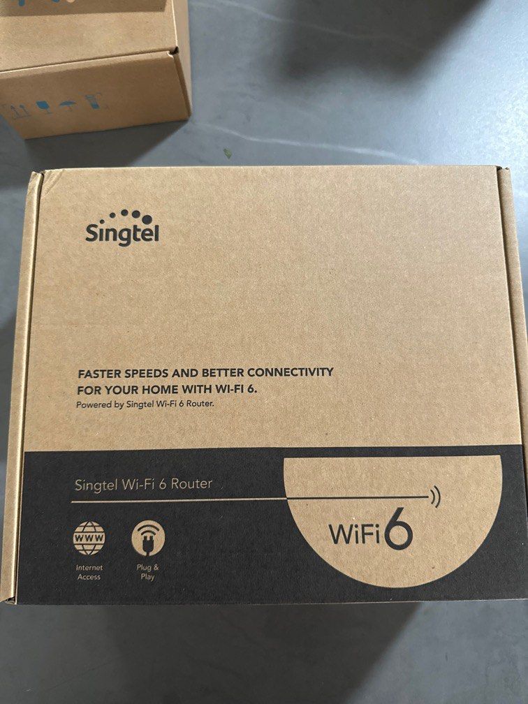 SingTel Wifi 6 Router, TV & Home Appliances, TV & Entertainment ...