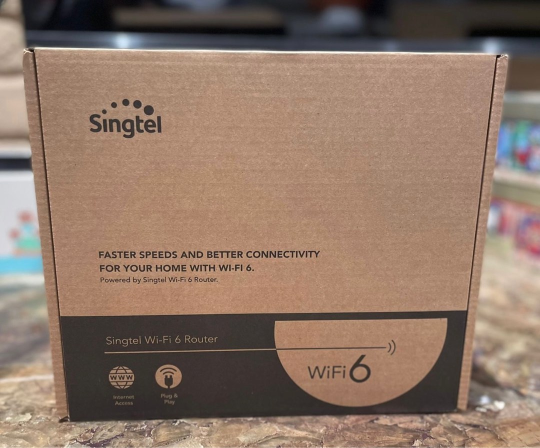 Singtel WiFi 6 router, Computers & Tech, Parts & Accessories ...