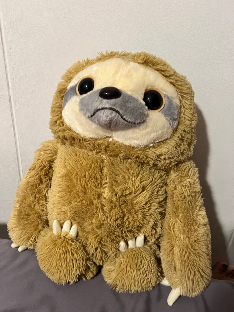 Sloth Soft Toy, Hobbies & Toys, Toys & Games on Carousell