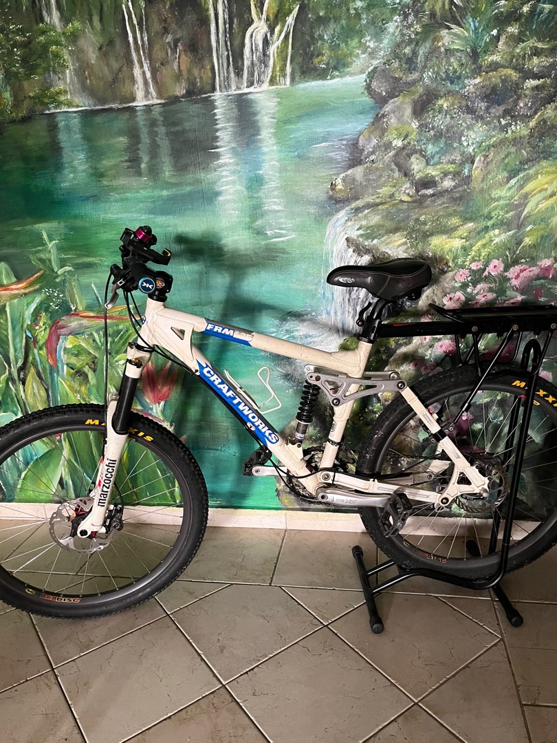 Solid craftwork bike with marzocchi bomber suspension, Sports Equipment ...