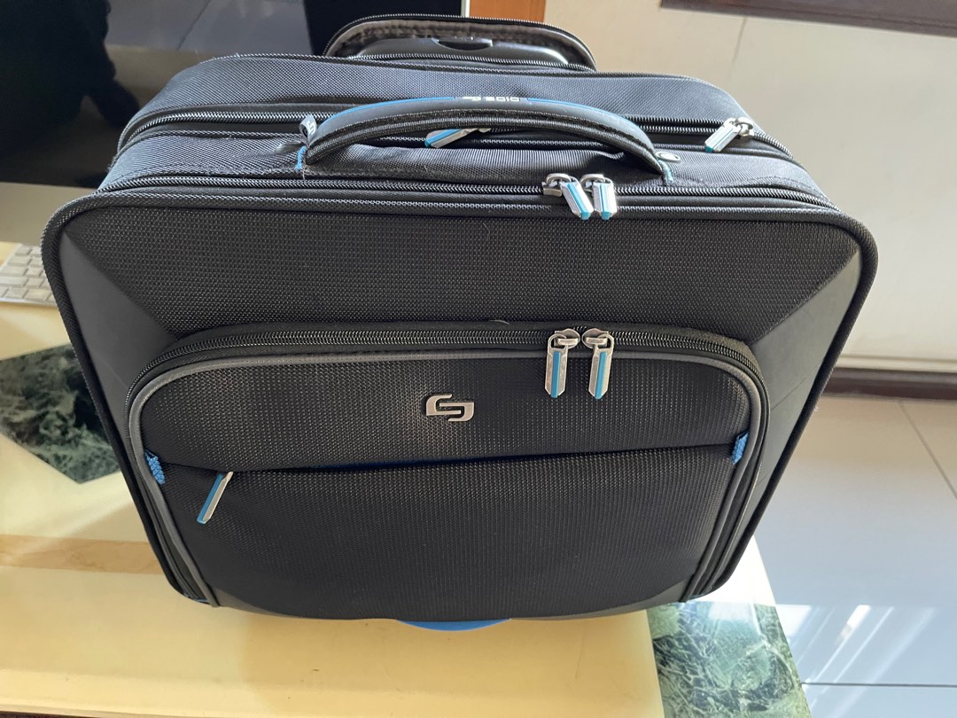 Solo overnight rolling briefcase, Men's Fashion, Bags, Briefcases on ...