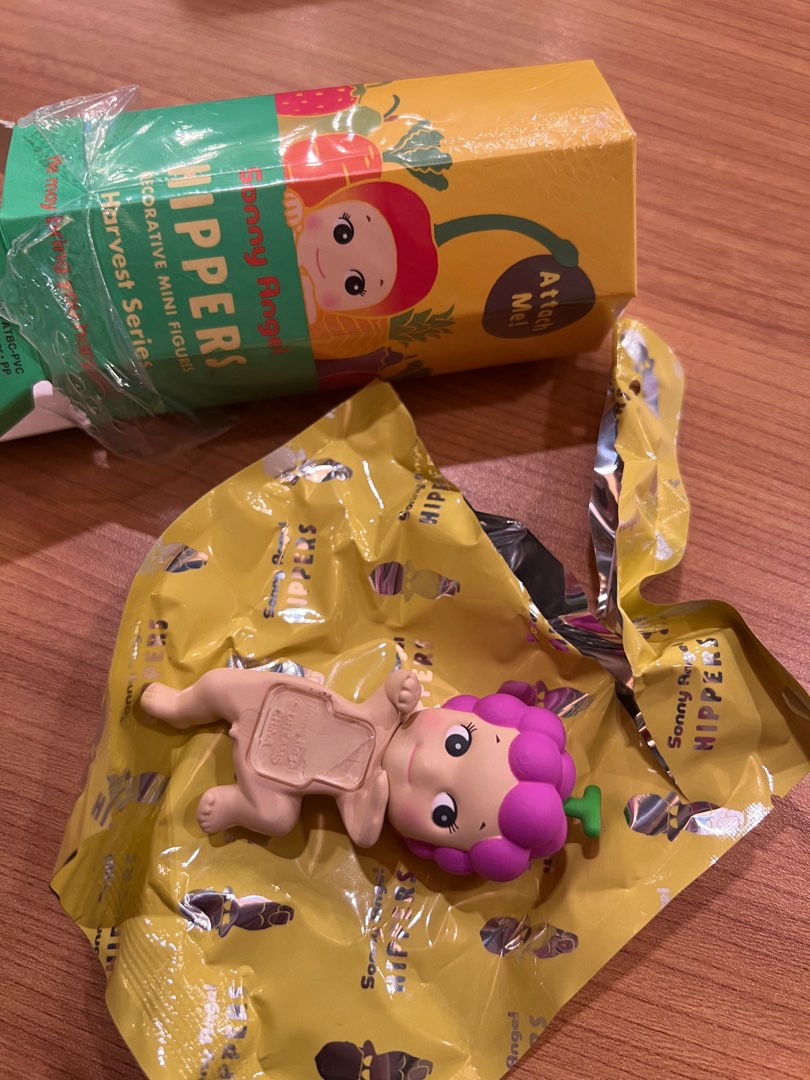 Sonny Angel - Grape hipper, Hobbies & Toys, Toys & Games on Carousell