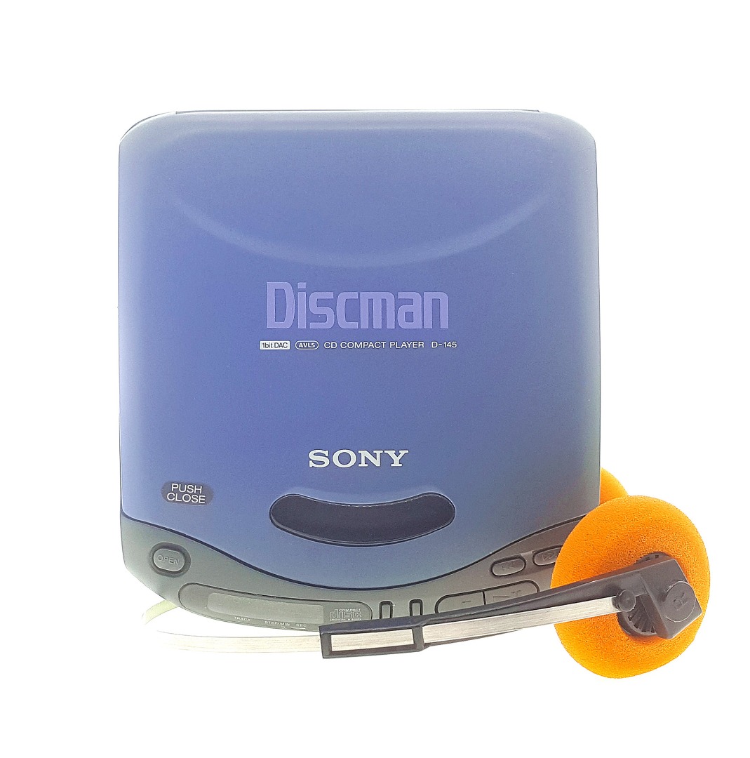 Sony Discman/Walkman D-145 Portable CD Player In Excellent Working ...