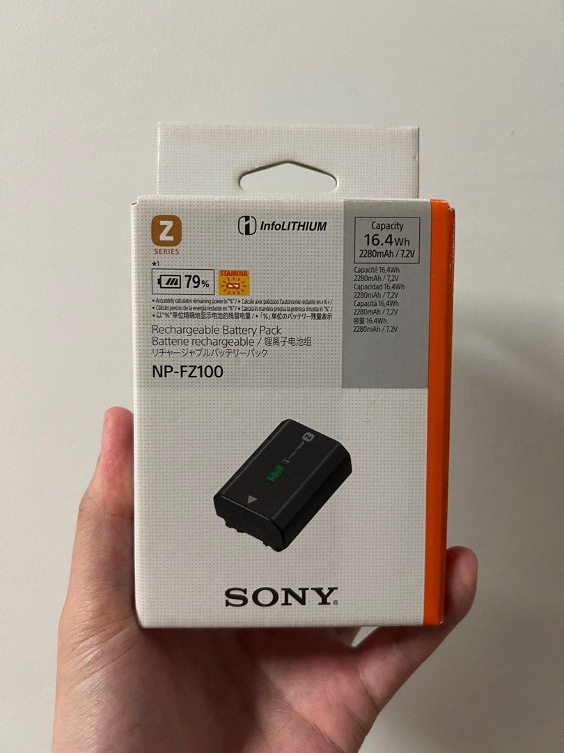 SONY NP FZ100 BATTERY BNIB, Photography, Photography Accessories, Batteries & Chargers on Carousell