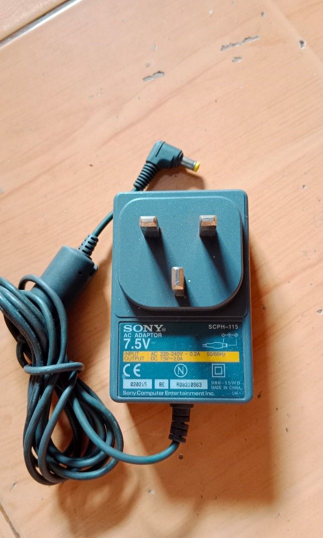 Sony PlayStation 1 / PS1 Power Adapter, Video Gaming, Video Games ...