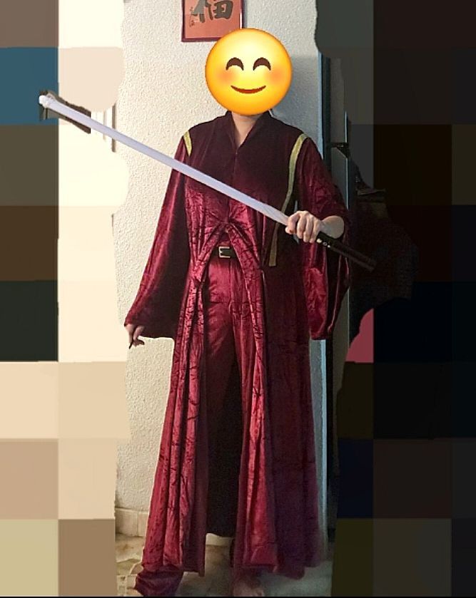 Starwars Padme Amidala Handmaiden Battle Costume Set, Women's Fashion ...