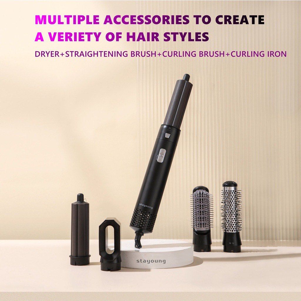 STAYOUNG 5 In 1 HairStyler C1 Hair Curler Automatic Hair Straighteners ...