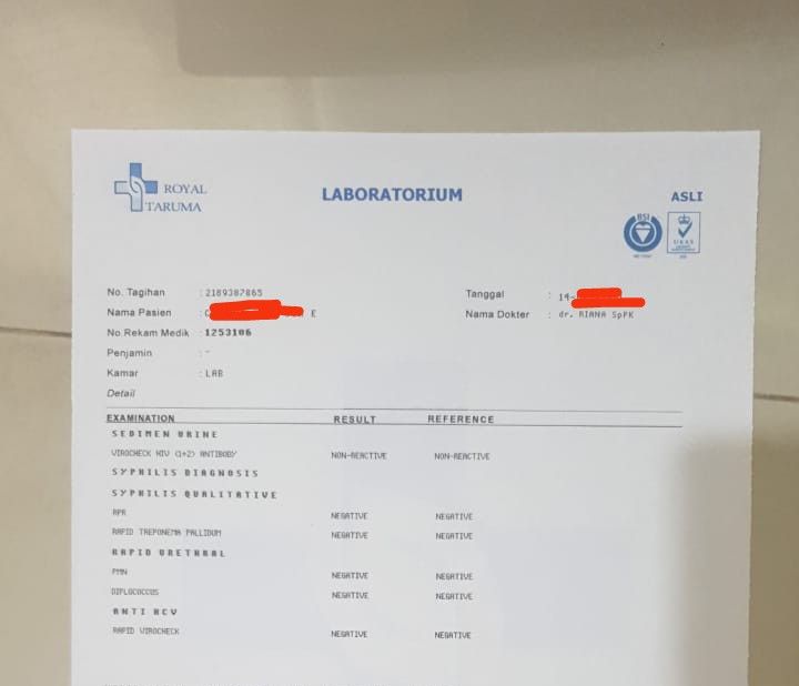 Surat hasil lab, Buku & Alat Tulis, Buku di Carousell