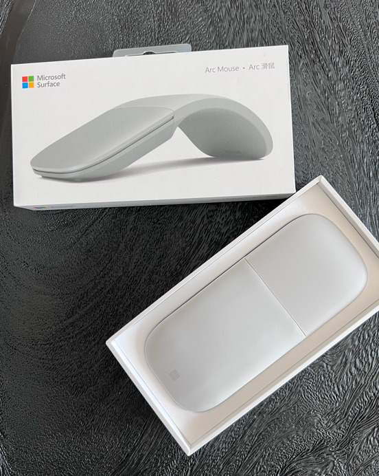 Surface Arc Mouse (Light Grey), Computers & Tech, Parts & Accessories ...