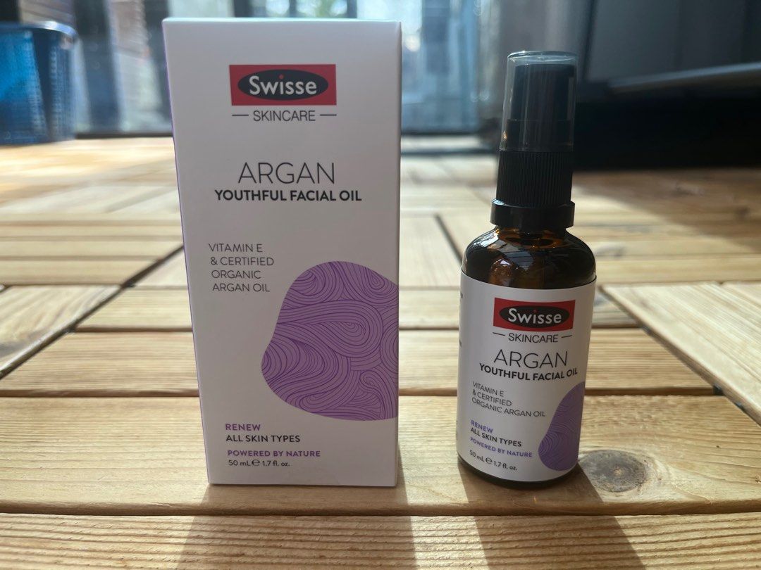 Swisse Skincare Argan Youthful Facial Oil 50ml, Beauty & Personal Care ...