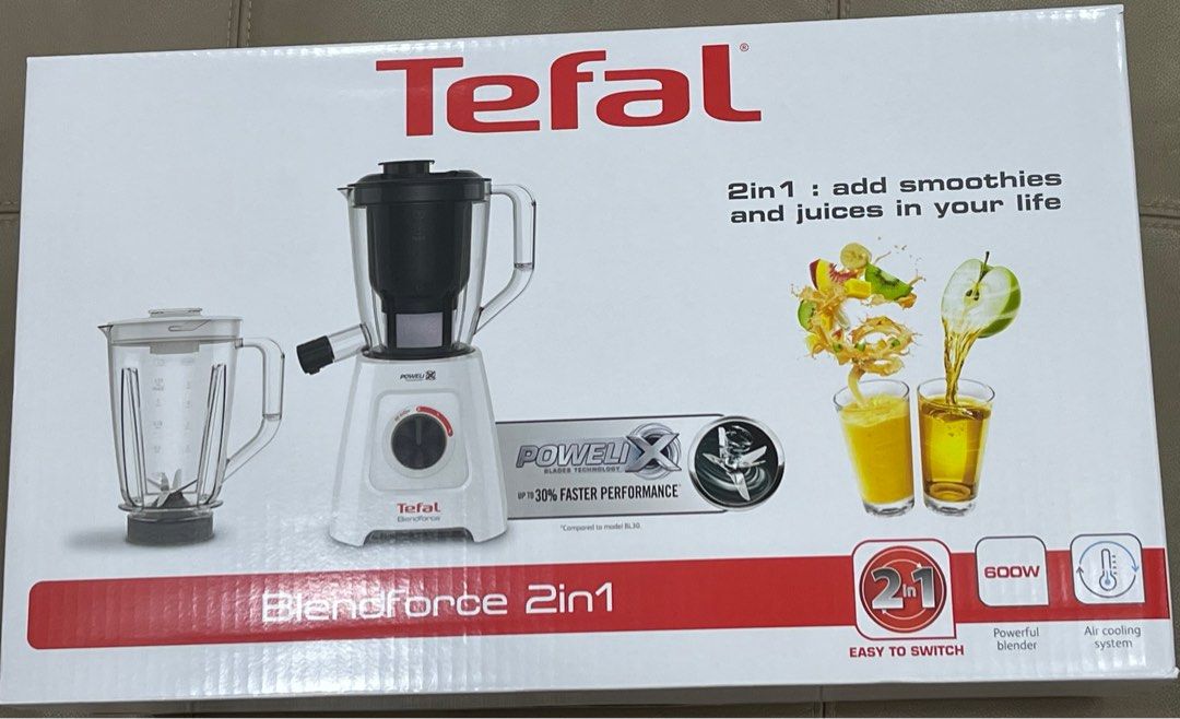 Tefal Blender BLENDFORCE 2-in-1 Blender Juicer, TV & Home Appliances, Kitchen Appliances ...