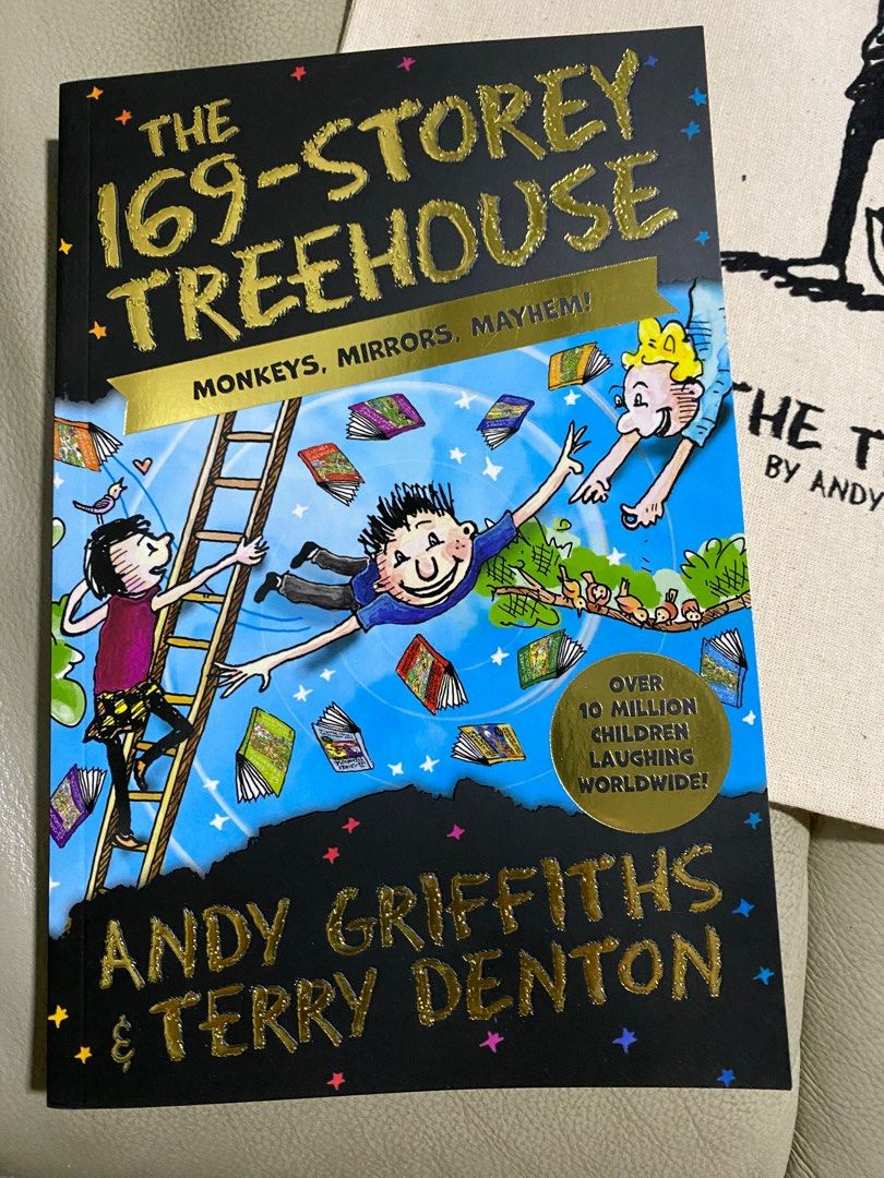 The 169-Storey Treehouse by Andy Griffiths (UK edition, paperback) with ...