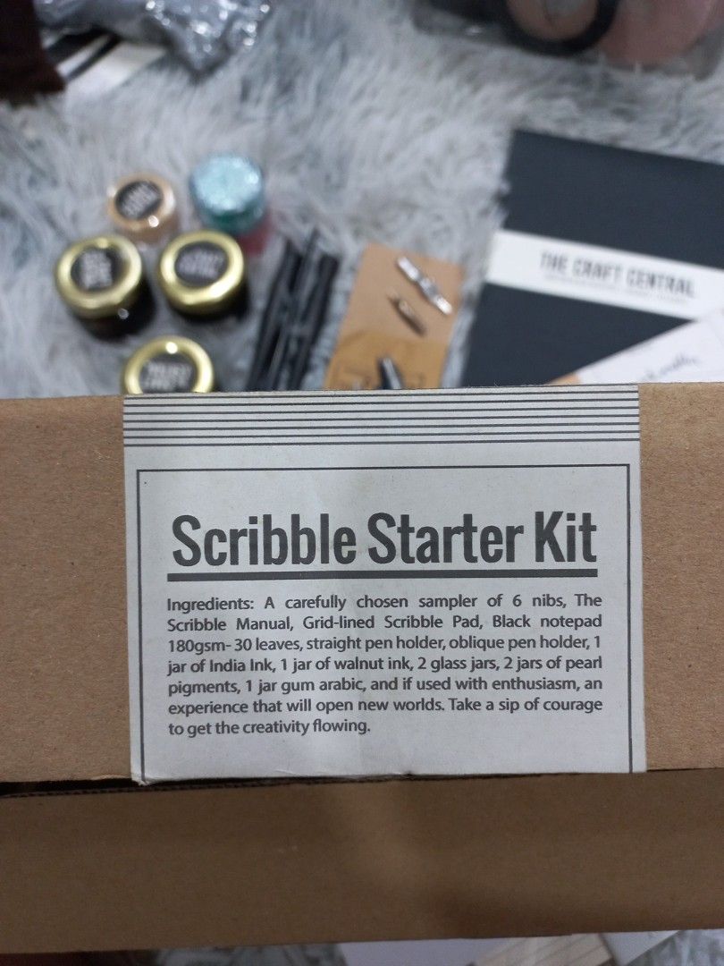 The Craft Central Scribble Starter Kit + Simple calligraphy package ...