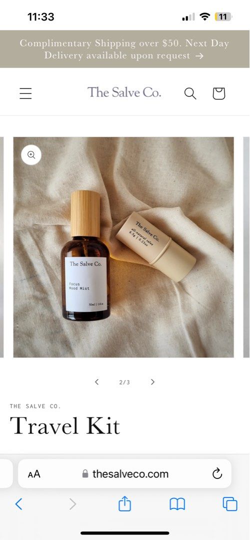 The Salve Co Travel Kit, Hobbies & Toys, Travel, Travel Essentials ...