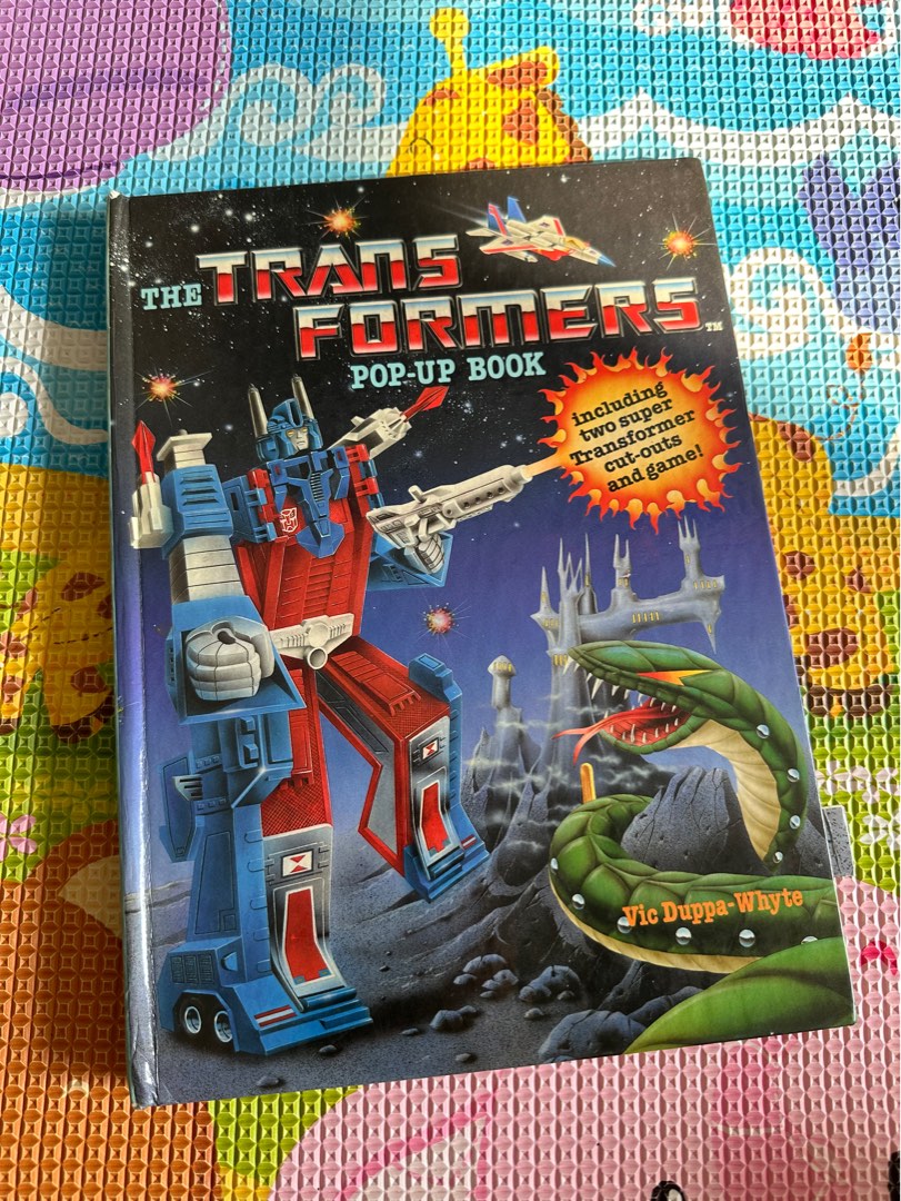 The Transformers Pop-up Book, Hobbies & Toys, Books & Magazines ...