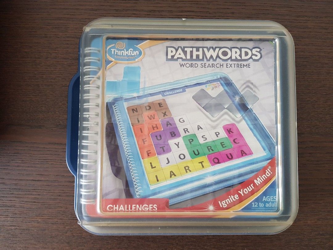 Thinkfun pathwords word search game, Hobbies & Toys, Toys & Games on ...