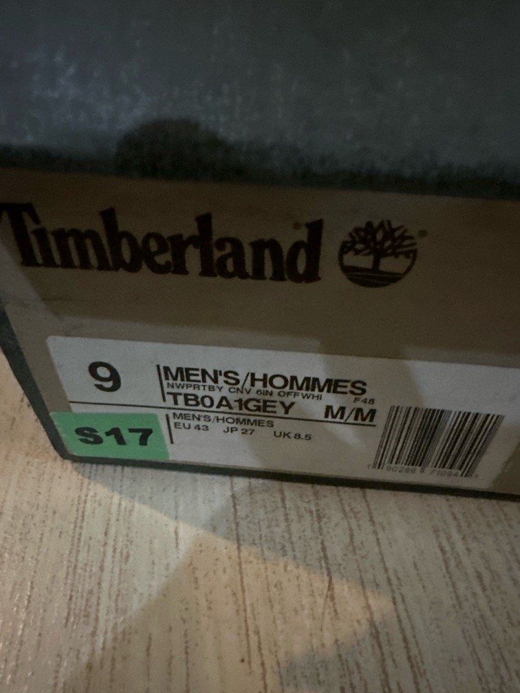 Timberland - High Cut Canvass Sneakers, Men's Fashion, Footwear ...