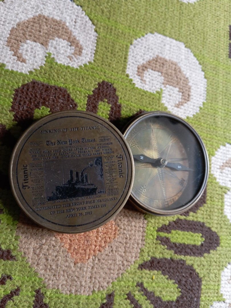 Titanic ship replica compass, Hobbies & Toys, Memorabilia ...
