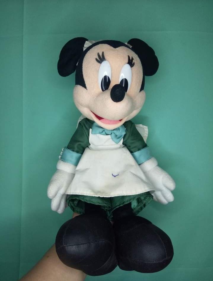 Tokyo Disney Resort Minnie Mouse in Maid Costume plush, Hobbies & Toys ...