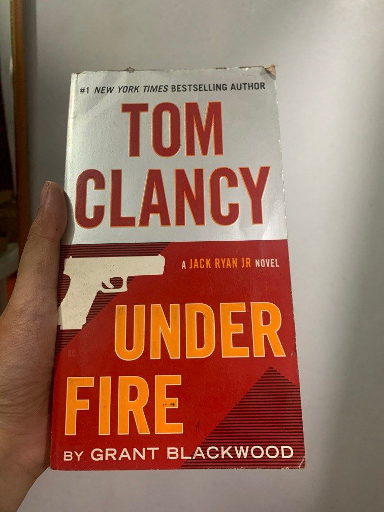 TOM CLANCY - Under Fire, Hobbies & Toys, Books & Magazines, Fiction ...