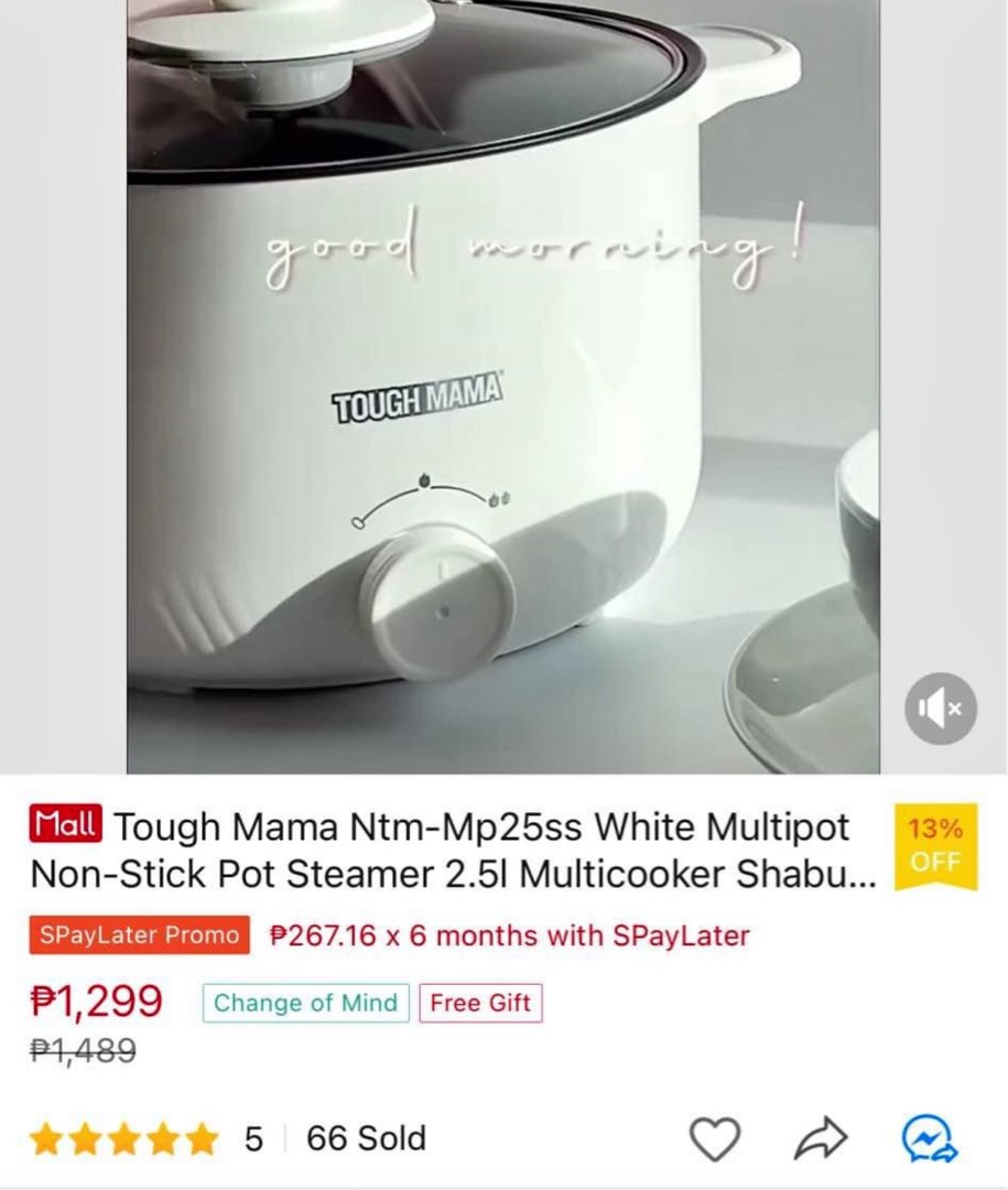 TOUGH MAMA MULTI POT, TV & Home Appliances, Kitchen Appliances, Cookers ...