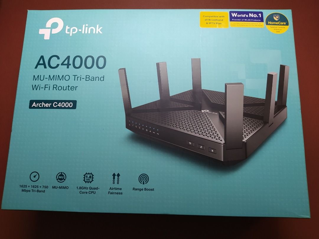 Tp Link Ac Tri Band Wifi Router Archer C Mu Mimo Vpn Server Ghz Cpu Gigabit