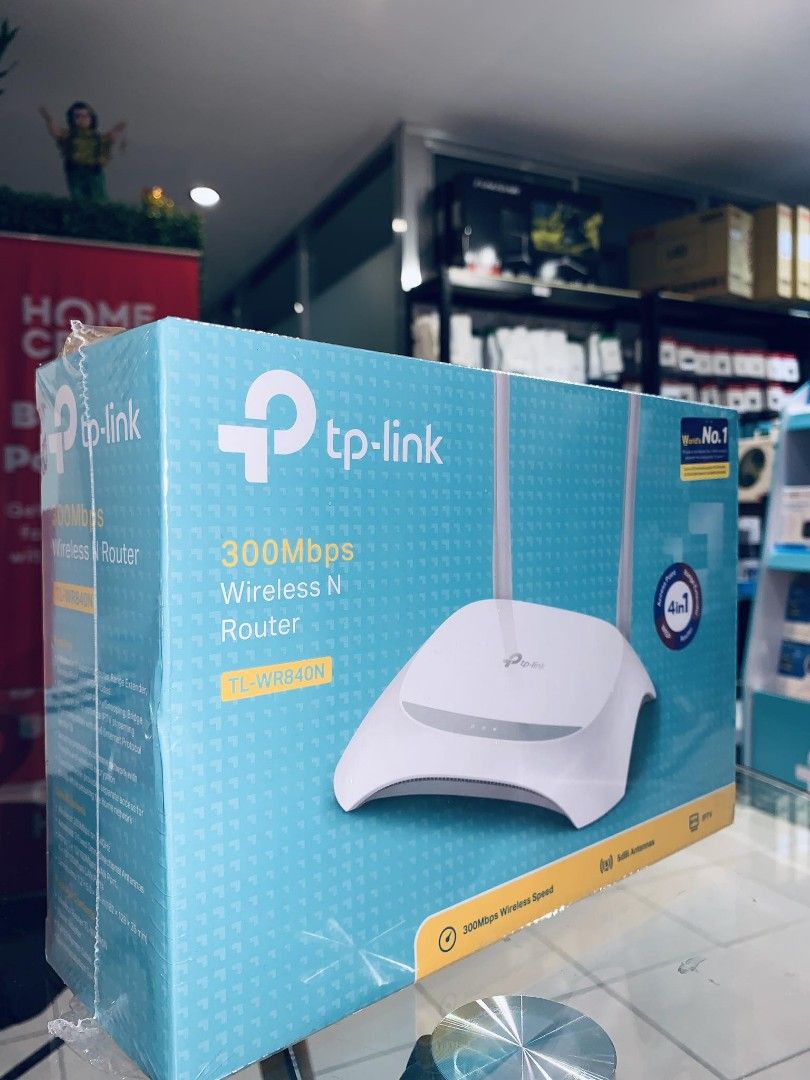 Tp-Link TL-WR840N 300Mbps Wireless N Router | WiFi Router | Router ...