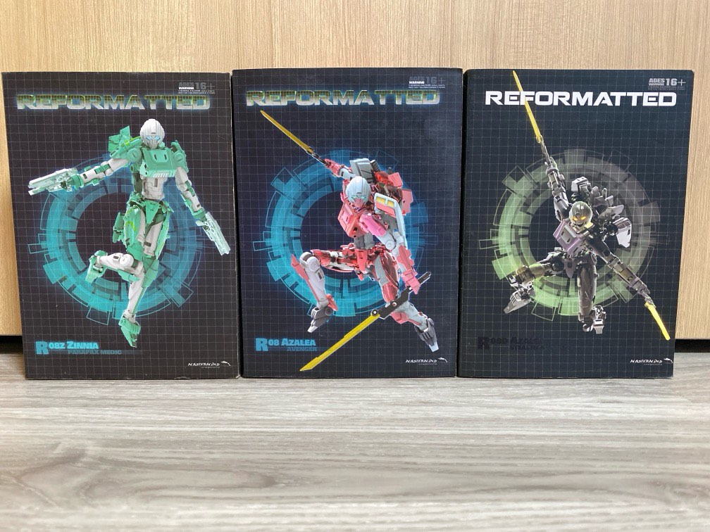 Transformers : Zinnia, Azalea (Stealth & Avenger) Reformatted, Hobbies ...