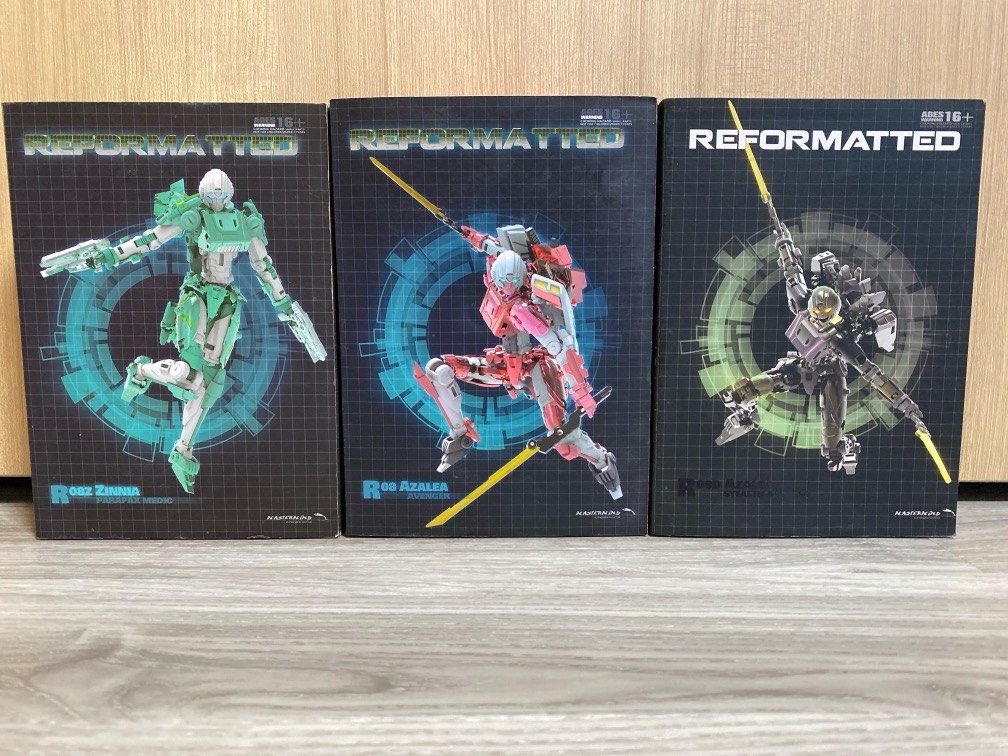 Transformers : Zinnia, Azalea (Stealth & Avenger) Reformatted, Hobbies ...