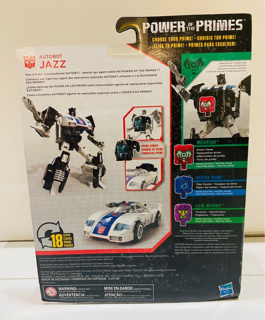 Transformers Jazz (Power of the Primes), Hobbies & Toys, Toys & Games ...