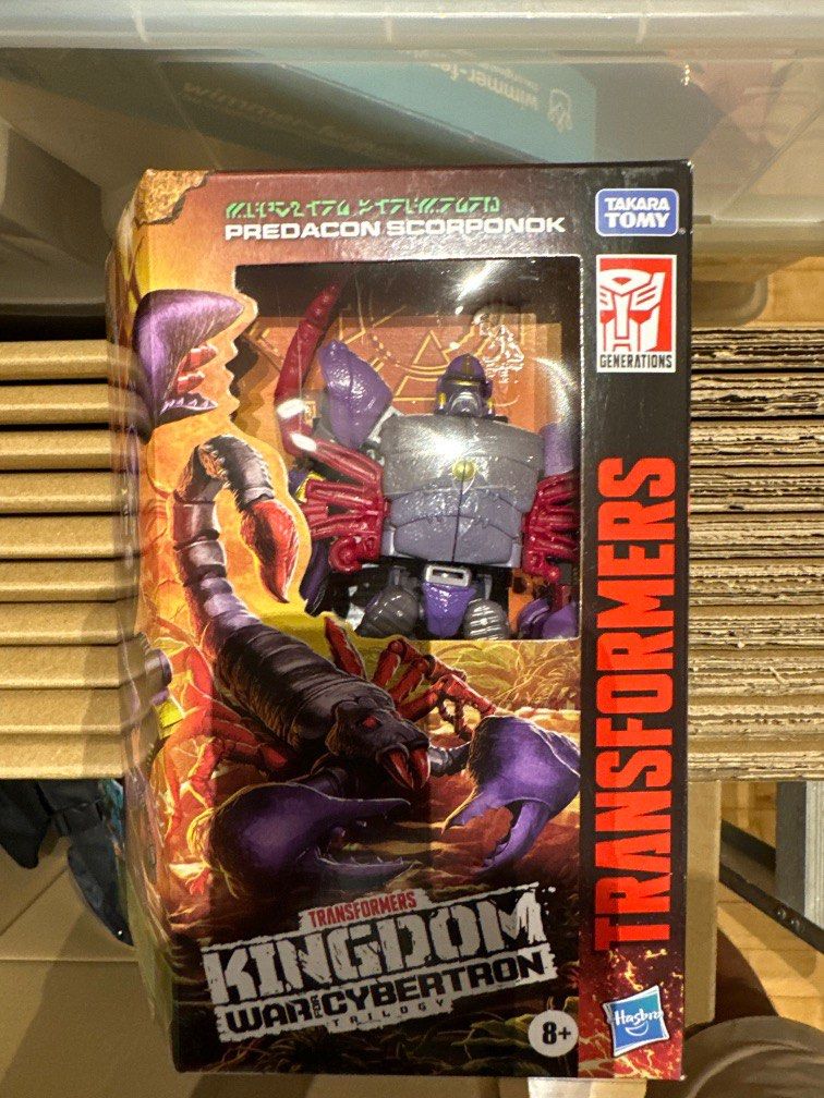 Transformers Kingdom Predacon Scorponok, Hobbies & Toys, Toys & Games ...