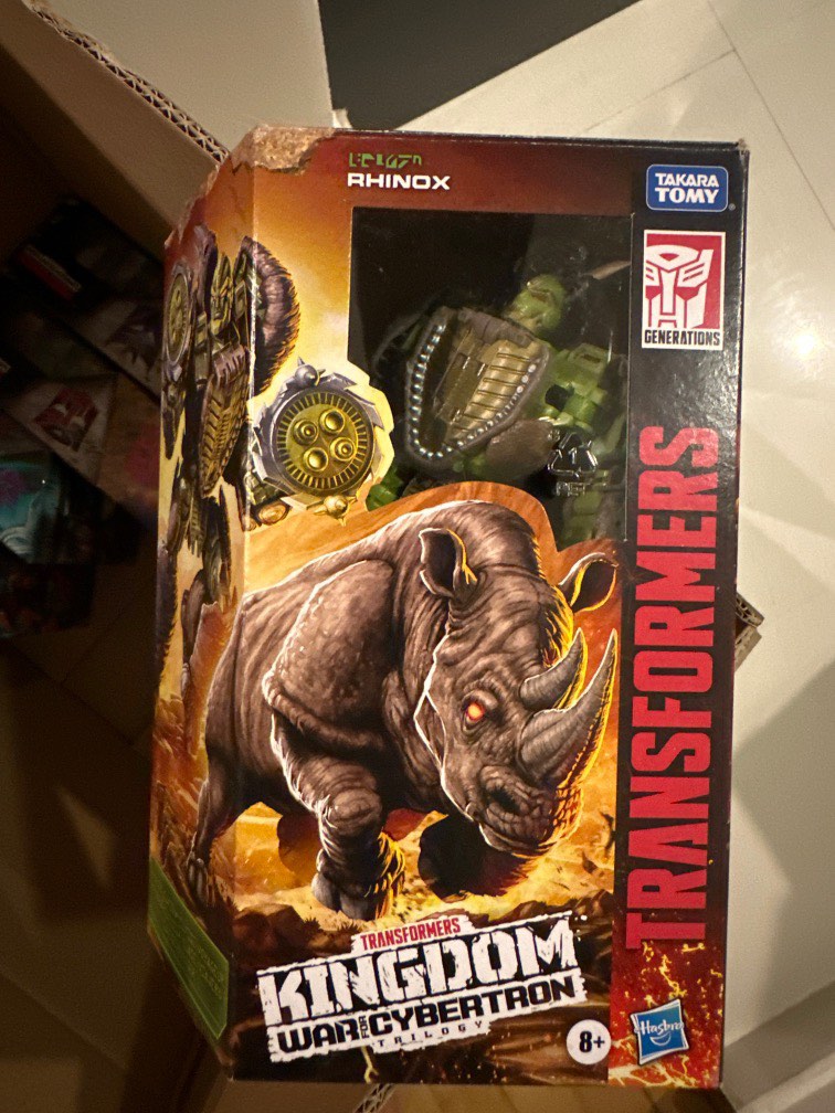 Transformers Kingdom Rhinox Legacy Masterpiece, Hobbies & Toys, Toys ...