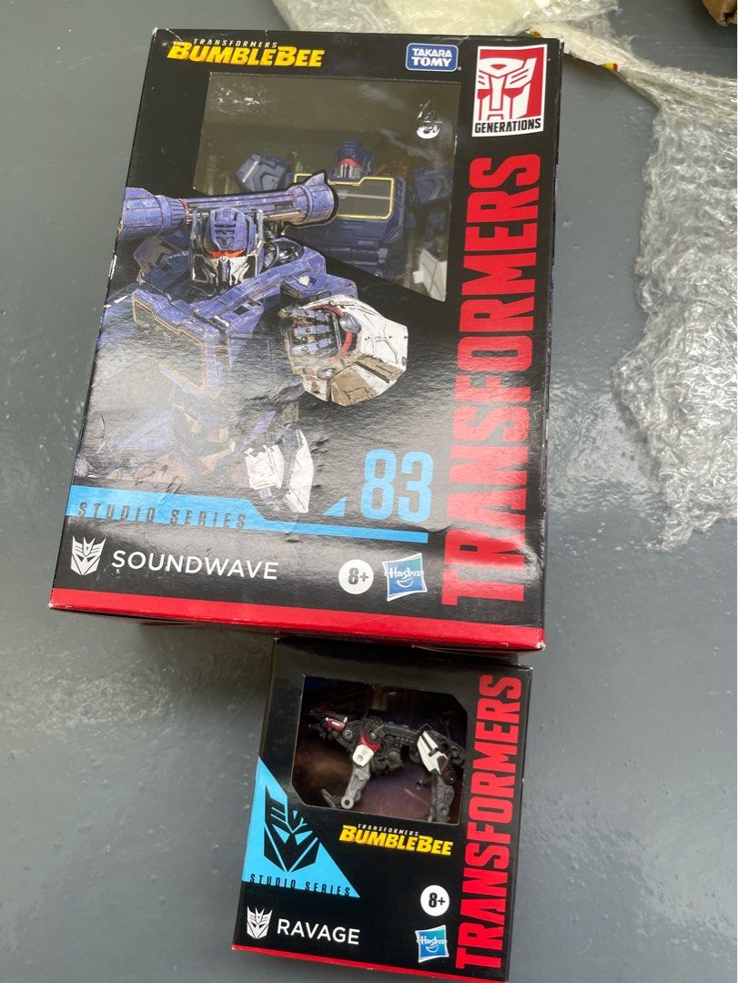 Transformers Studio Series 83 Soundwave Ravage, 興趣及遊戲, 玩具 & 遊戲類 - Carousell
