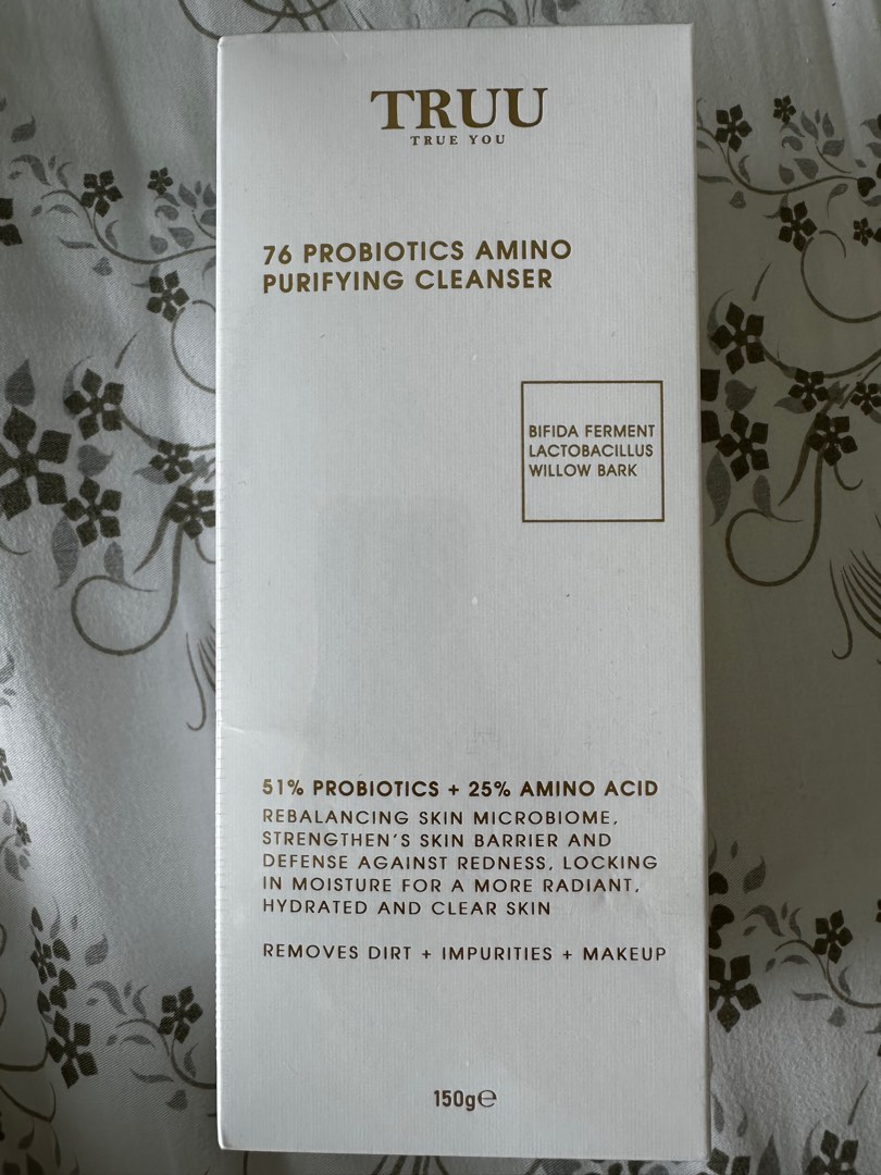 Truu 76 Probiotic Amino Purifying Cleanser, Beauty & Personal Care, Face, Face Care on Carousell
