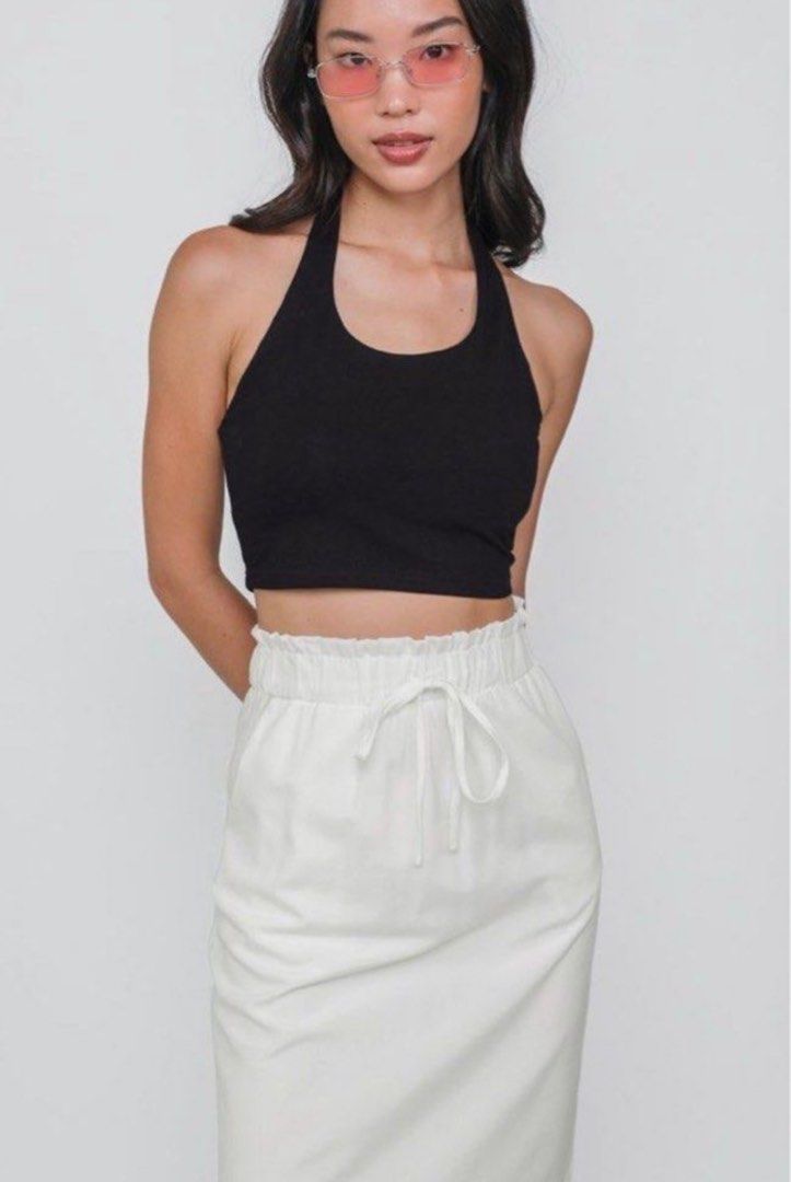 TTR Cassie Padded Halter Top (old sizing), Women's Fashion, Tops ...