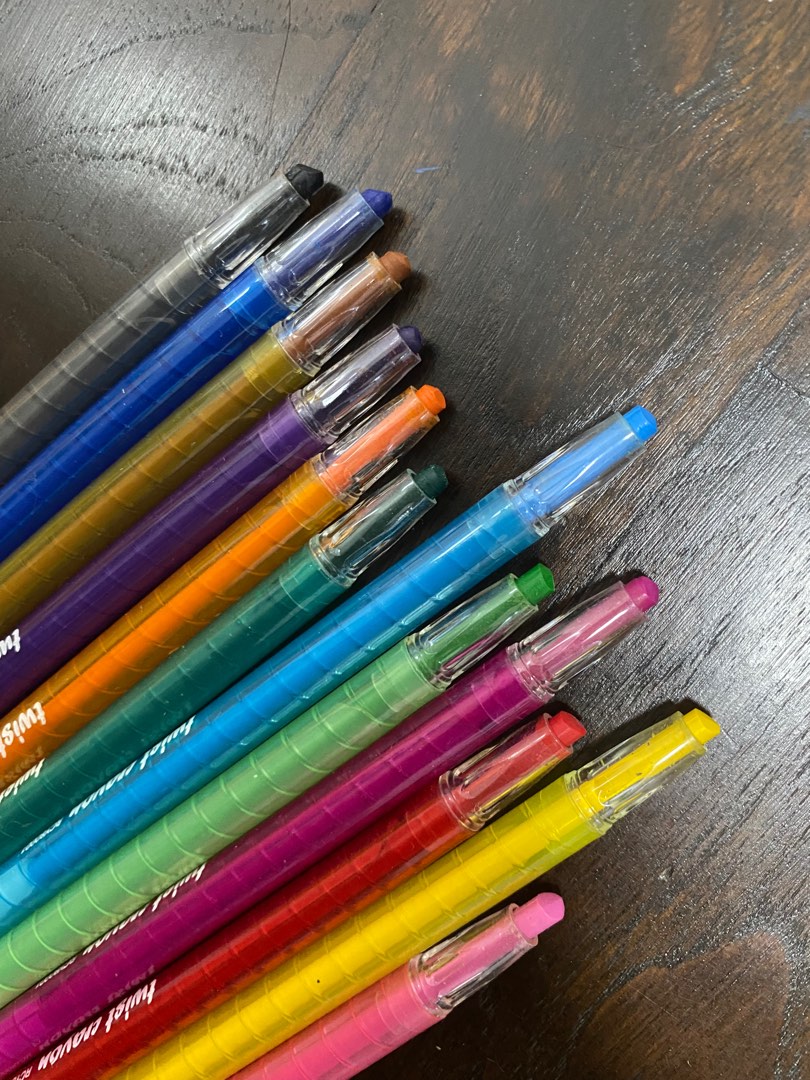 Twist Color pencils/ crayon, Hobbies & Toys, Stationery & Craft ...