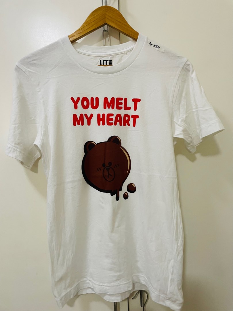 Uniqlo Line Friends Shirt, Women's Fashion, Tops, Shirts on Carousell