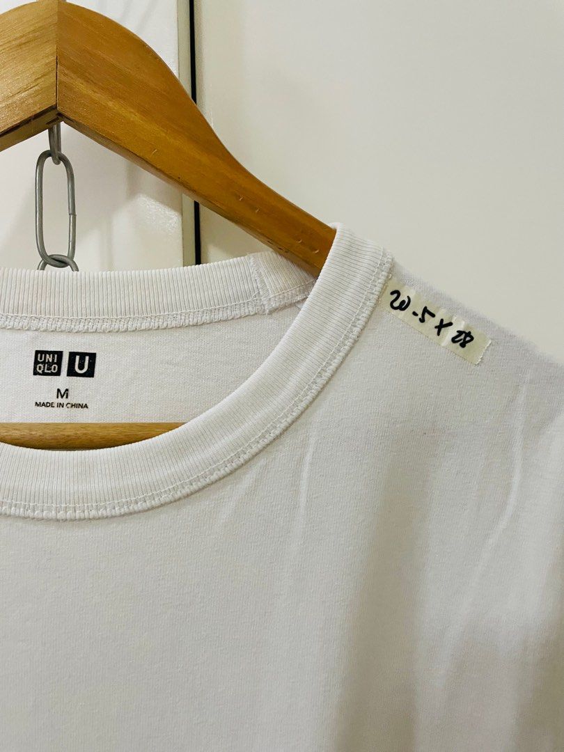 Uniqlo Mens Basic Tee, Men's Fashion, Tops & Sets, Tshirts & Polo ...