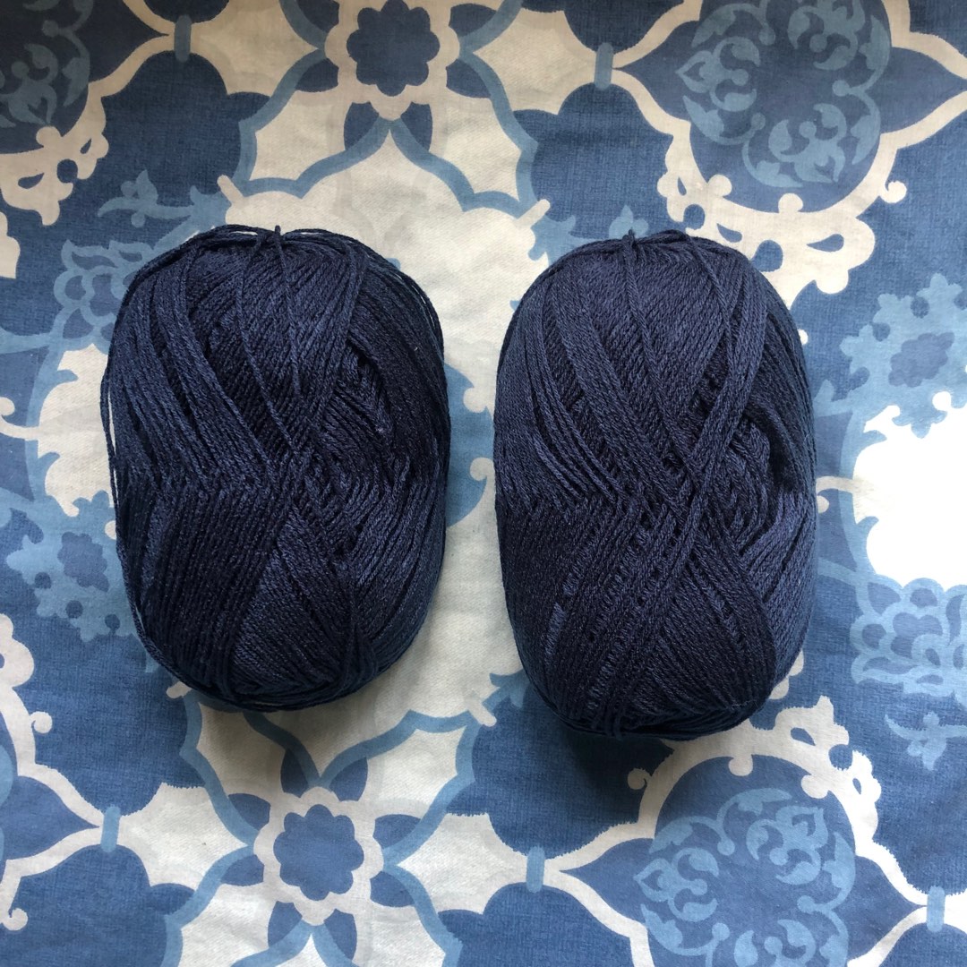 Venus Dark Blue 4ply 100% Acrylic Yarn from Thailand 420 yards, Hobbies ...