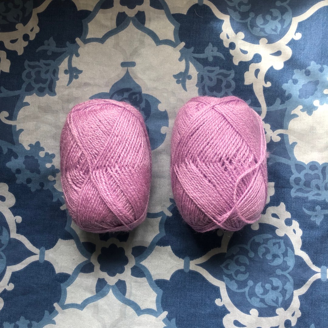 Venus Purple 4 ply 100% Acrylic Yarn from Thailand 420 Yards, Hobbies ...