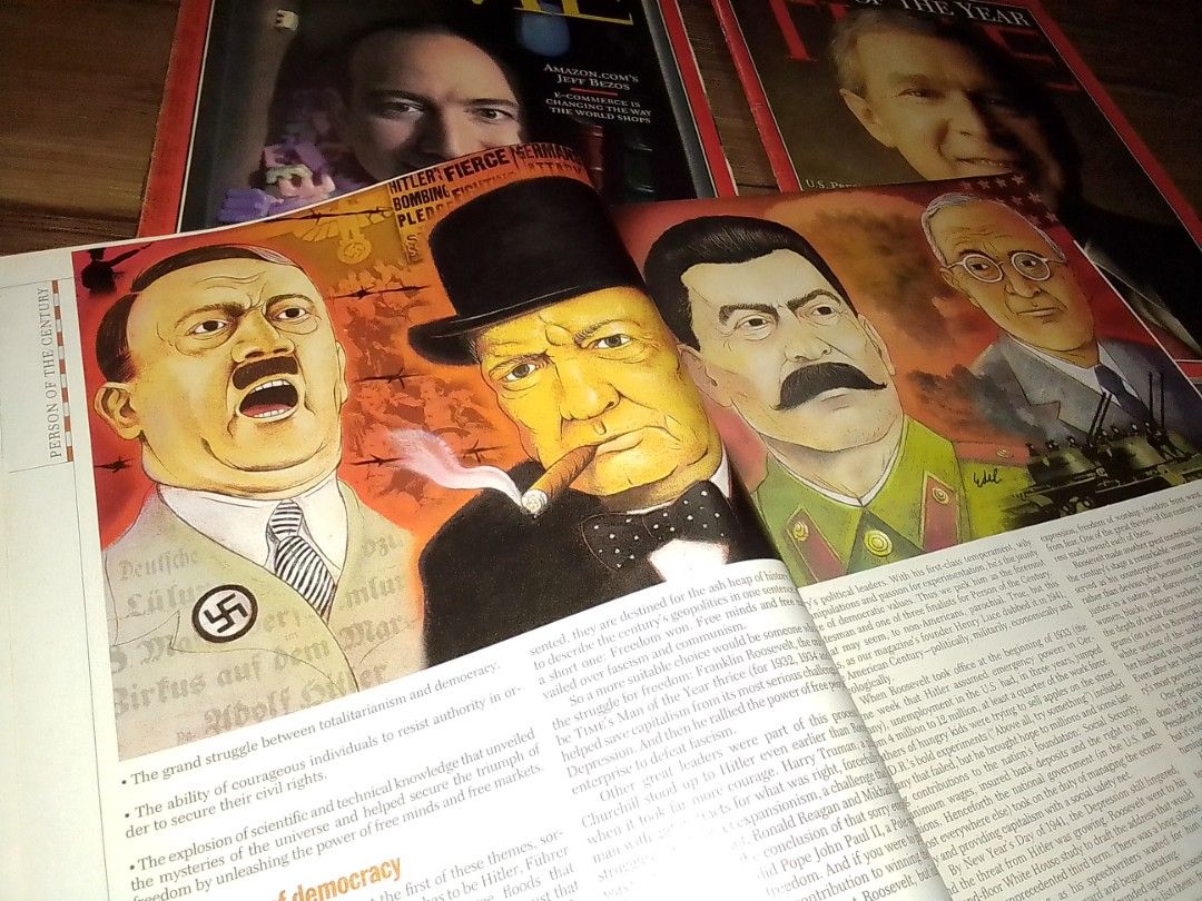 Vintage 1999 - 2001 Time Person of the CENTURY / Person of the YEAR ...