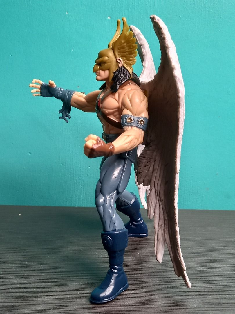 Vintage "Hawkman with massive grip talons" 1996 DC Comics Action Figure ...